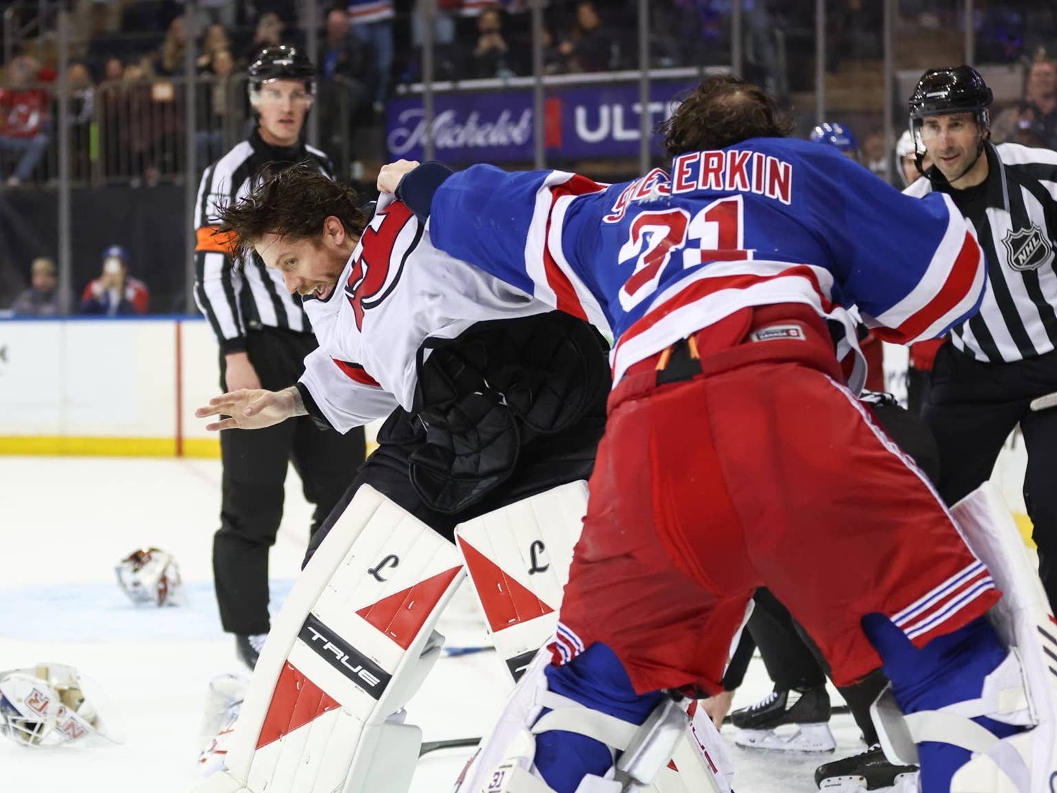 Igor Shesterkin Delivers Funny Message After Rangers-Devils Goalie ...
