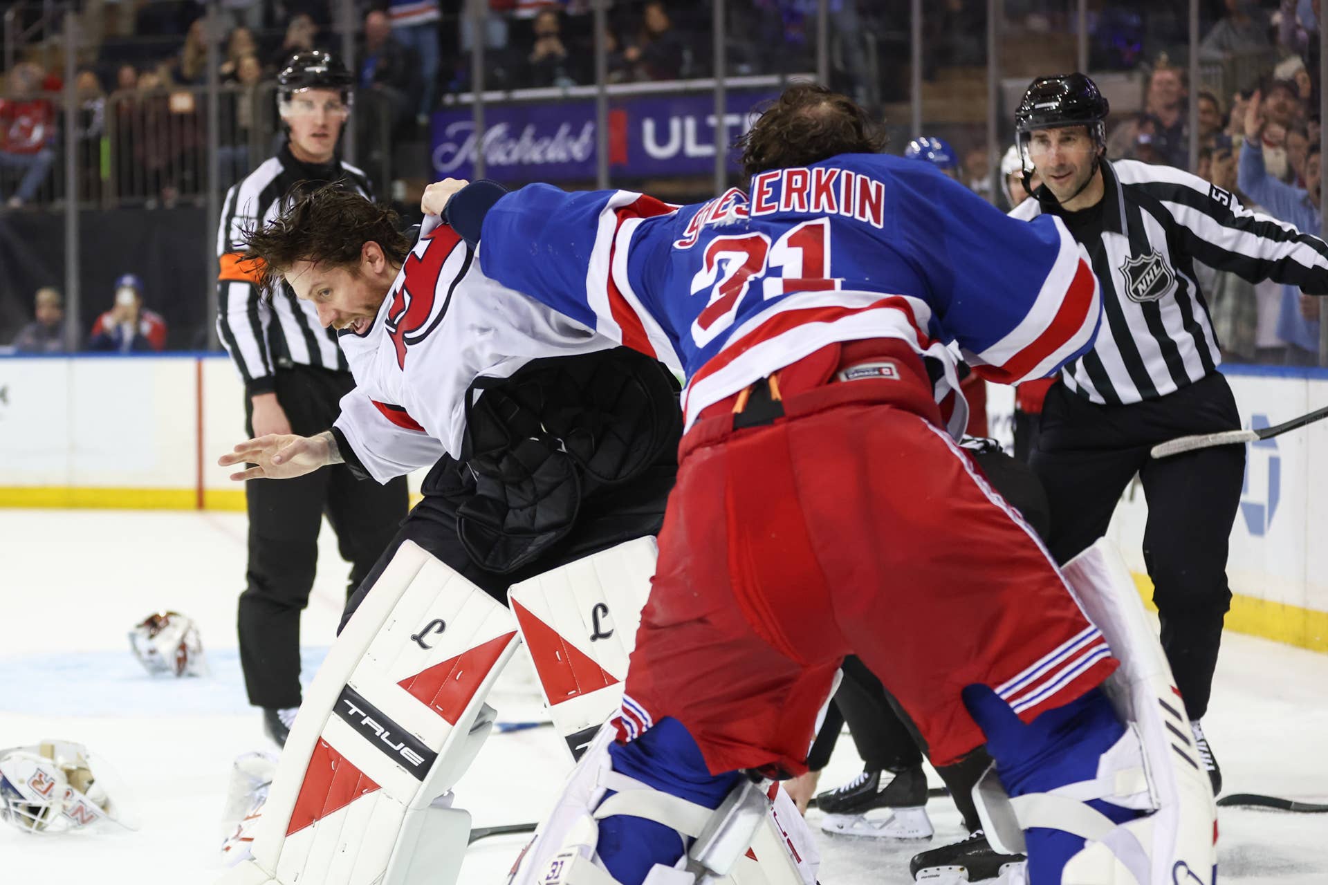 Igor Shesterkin Delivers Funny Message After Rangers-Devils Goalie ...