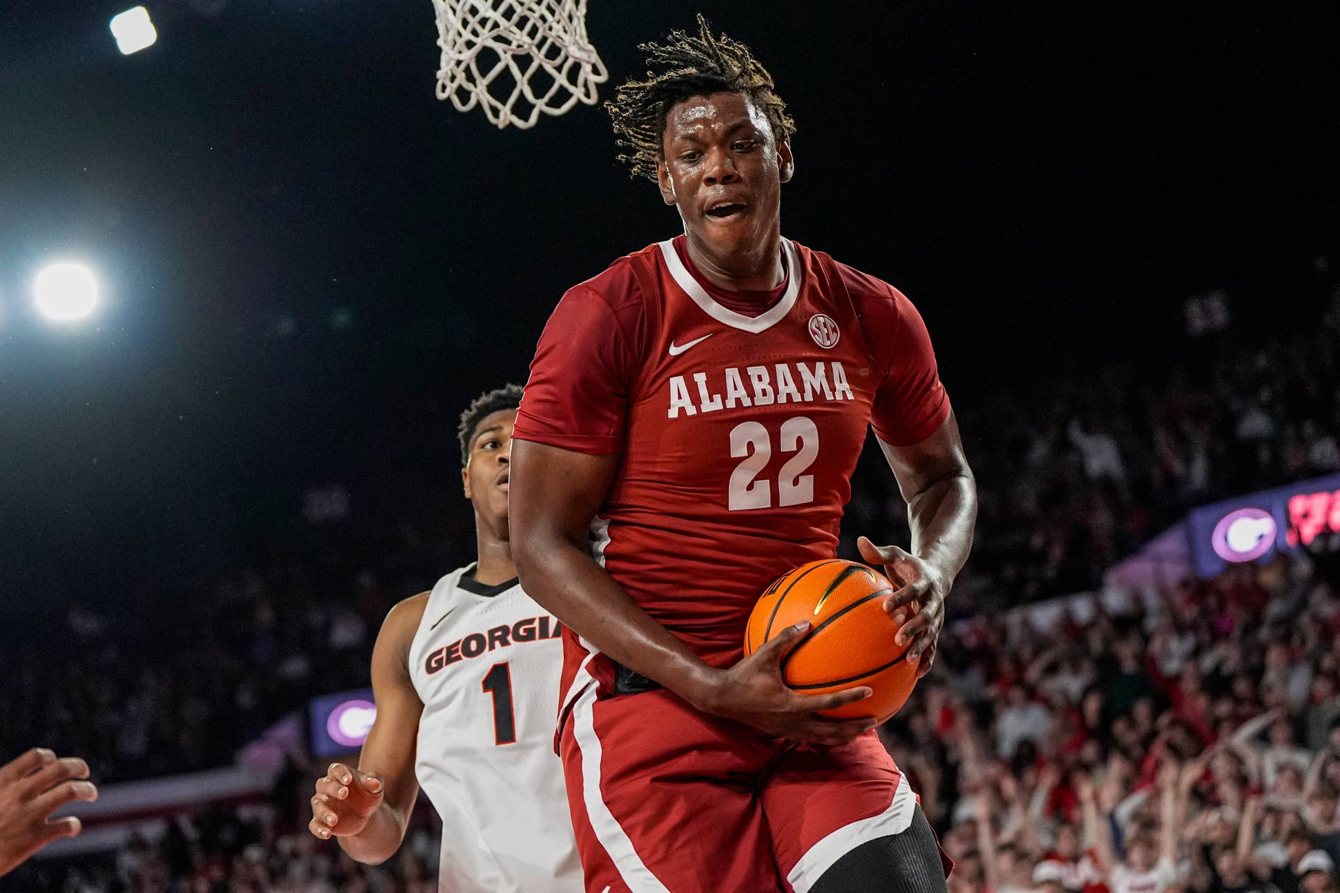 Alabama Forward Aiden Sherrell Predicted to Transfer to Struggling Big ...