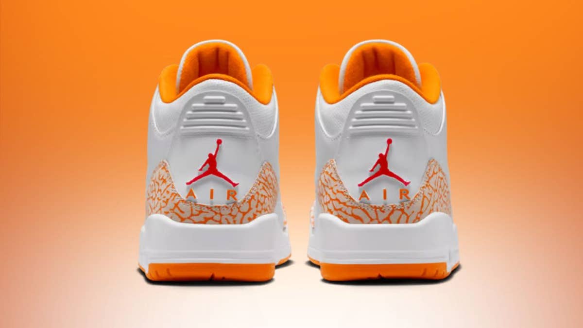 Air Jordan 3 'Orange Citrus' Bright Color, Women Exclusive, Proper ...