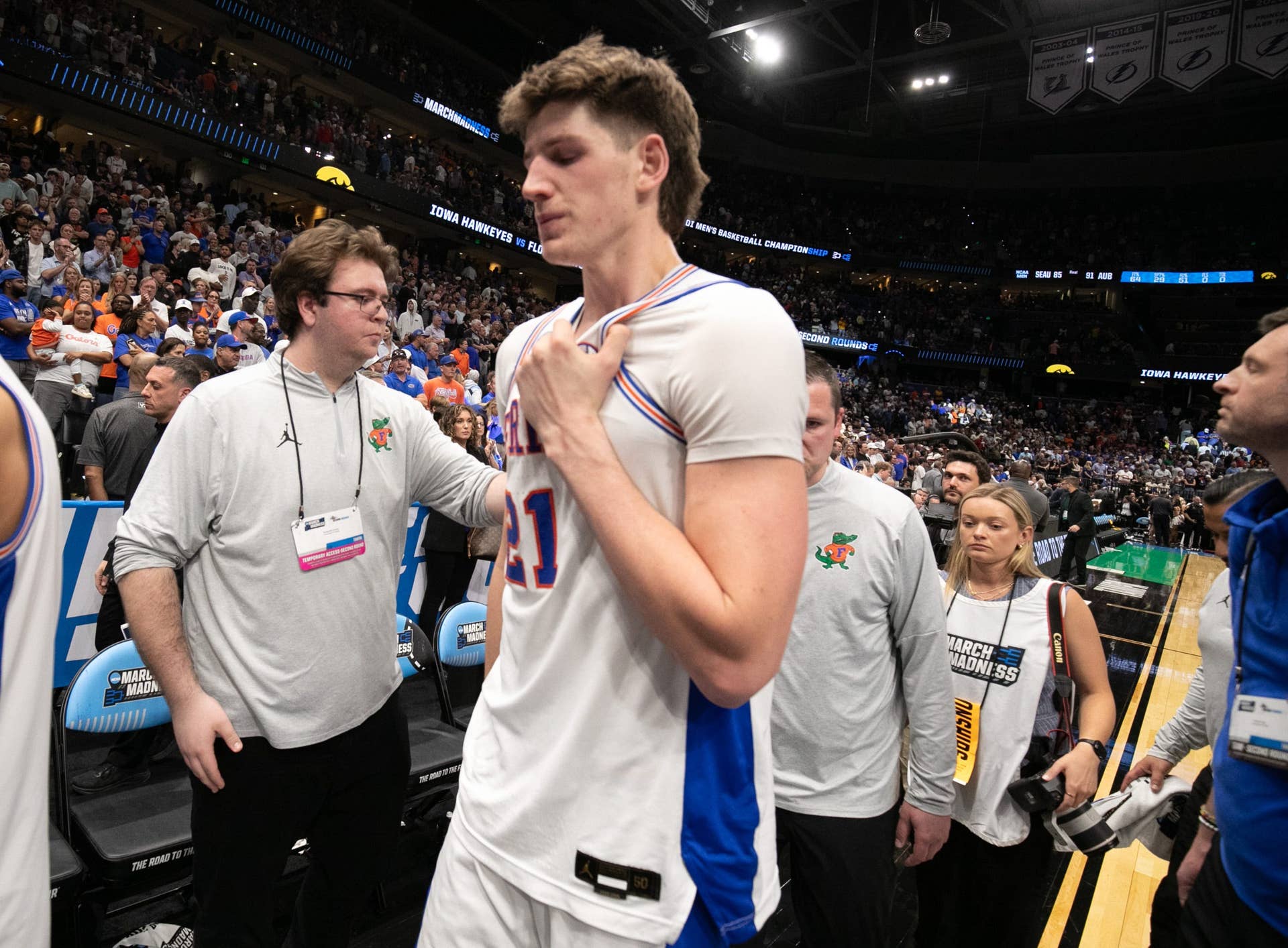 Florida’s Alex Condon Reacts After NBA Draft Decision on Monday ...
