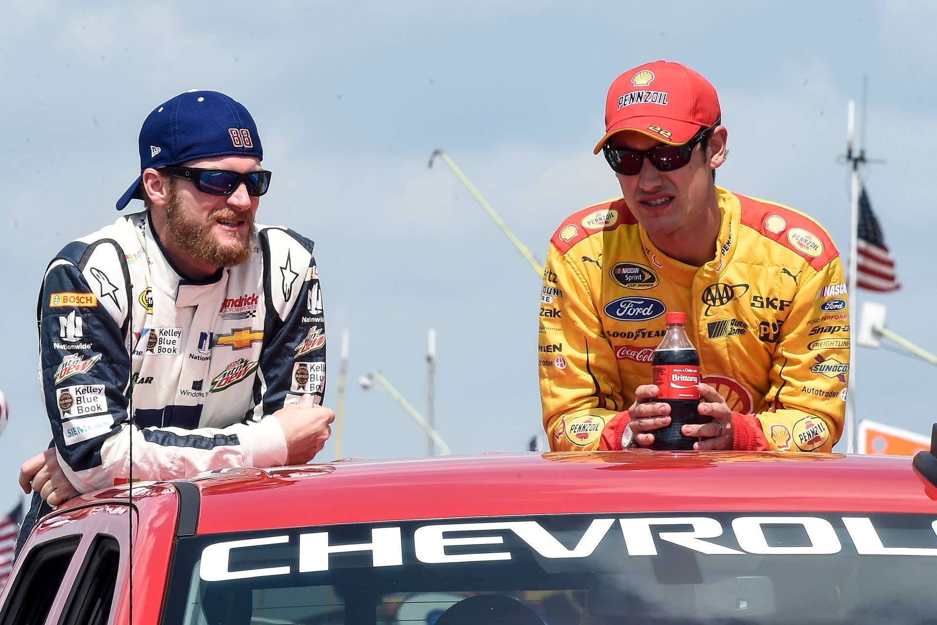 Joey Logano Lands New Partnership With Iconic Former Dale Earnhardt Jr ...