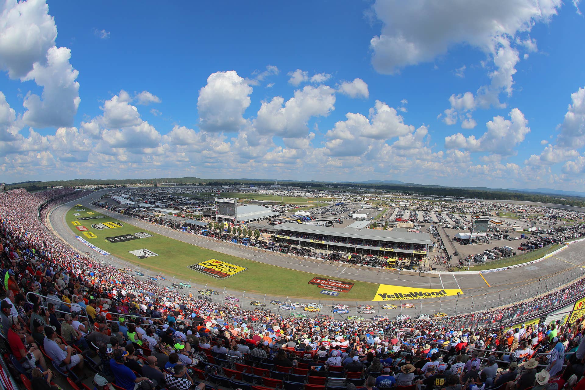 NASCAR Weather: Rain Forecast for Talladega This Weekend - Athlon Sports