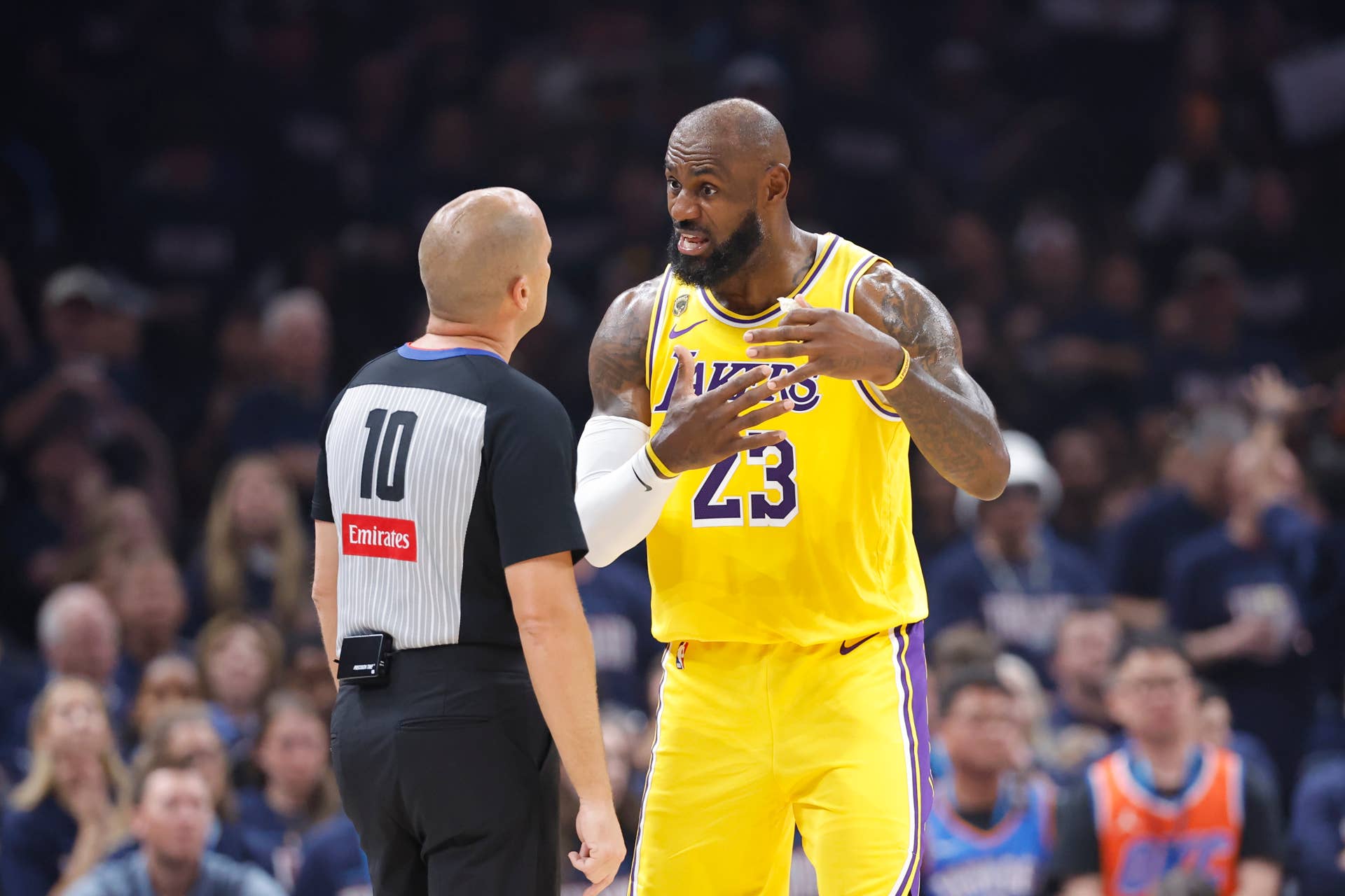 NBA Officials Under Fire After Controversial Lakers-Thunder Game - Athlon