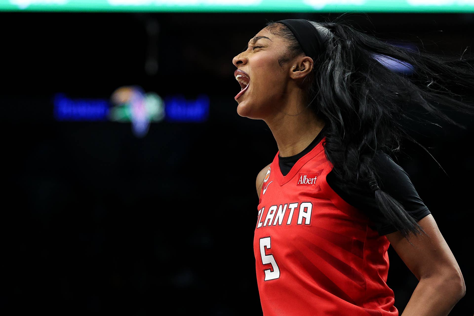 Angel Reese's Immediate Reaction to Atlanta Dream Win - Athlon