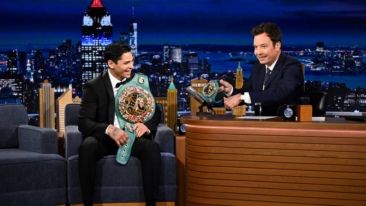 Ryan Garcia Announces His Next Fight On 'The Tonight Show' With Jimmy ...