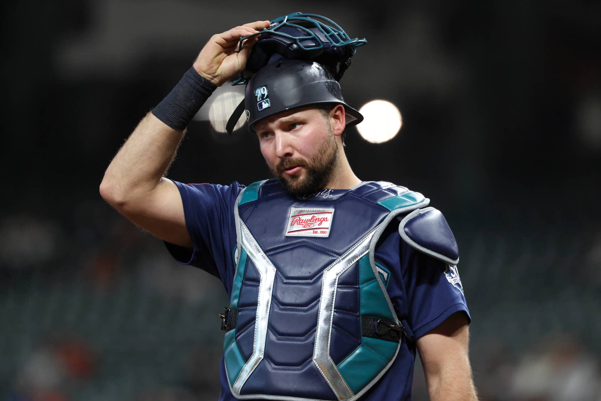 Mariners Announce Troubling Cal Raleigh News After Leaving Astros Game ...
