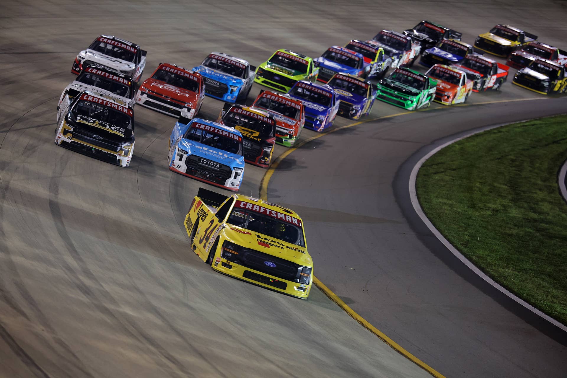 NASCAR Craftsman Truck Series Race Results, Finishing Order From ...