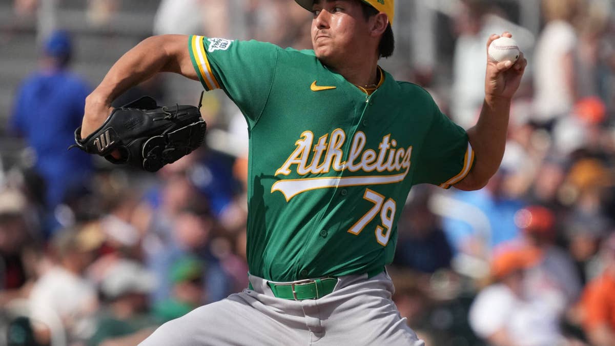 Top Pitching Prospect Gage Jump Called Up to Athletics - Athlon
