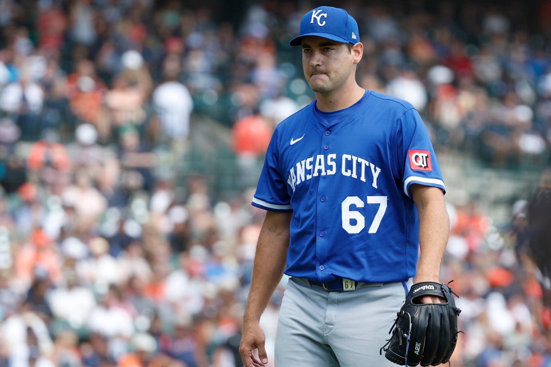 Royals' Seth Lugo Shares Update After Taking 106 MPH Line Drive to Head ...