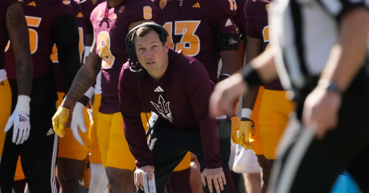 Arizona State Sun Devils Coach Kenny Dillingham 'Excited' to Play Texas ...