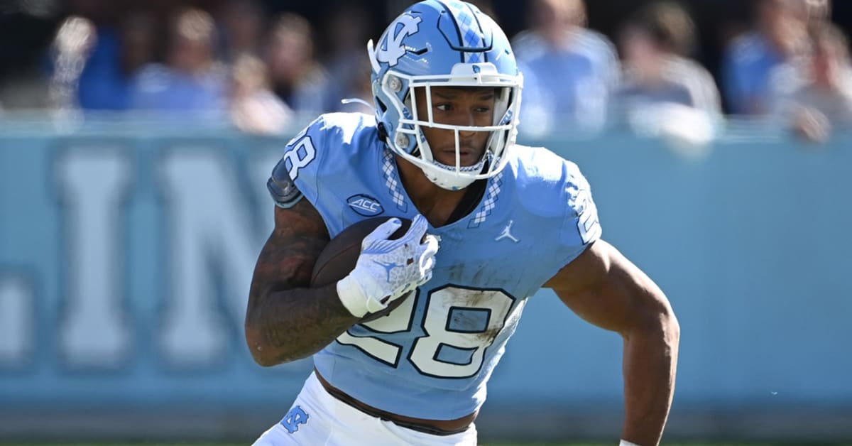 2025 NFL Draft Scouting Report: North Carolina RB Omarion Hampton ...