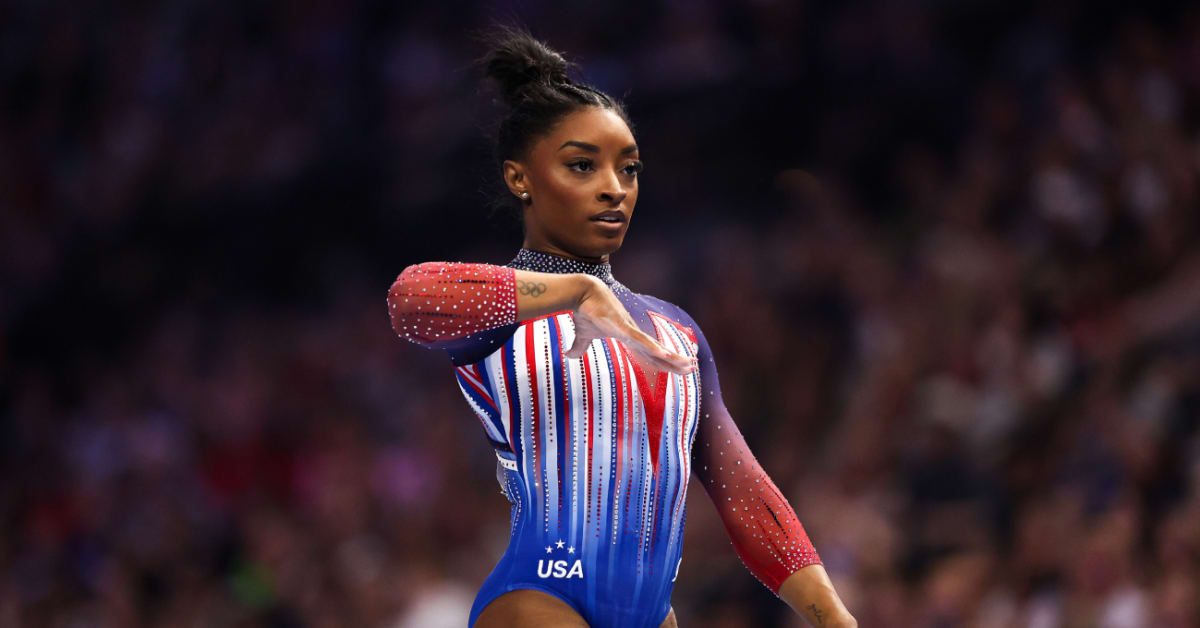 Simone Biles Sends Strong Nine-Word Message After Leaving for Paris ...