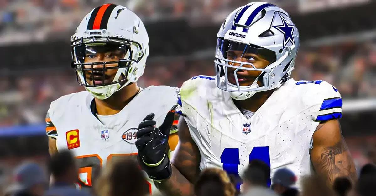 Defensive Player of Year: Dallas Cowboys' Micah Parsons vs. Cleveland Browns' Myles Garrett ...