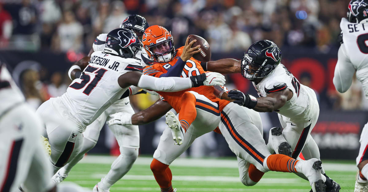 Texans defense too much for Caleb Williams, Bears offense in 19-13 loss ...