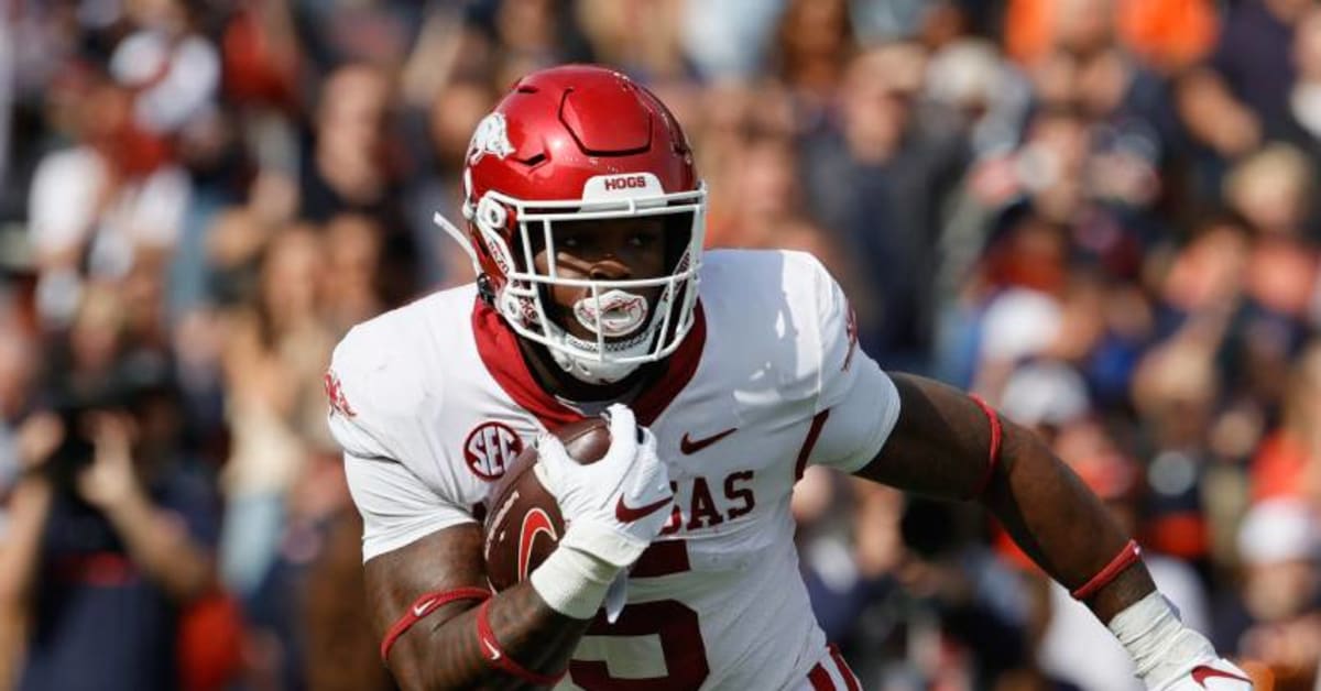 2024 NFL Draft Player Profile: Arkansas RB Raheim Sanders - Athlon Sports