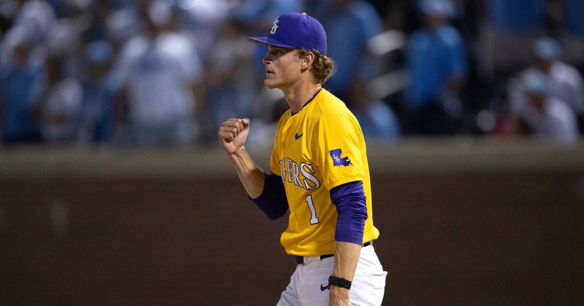 LSU Pitcher Out For the Season With Back Injury - Athlon Sports