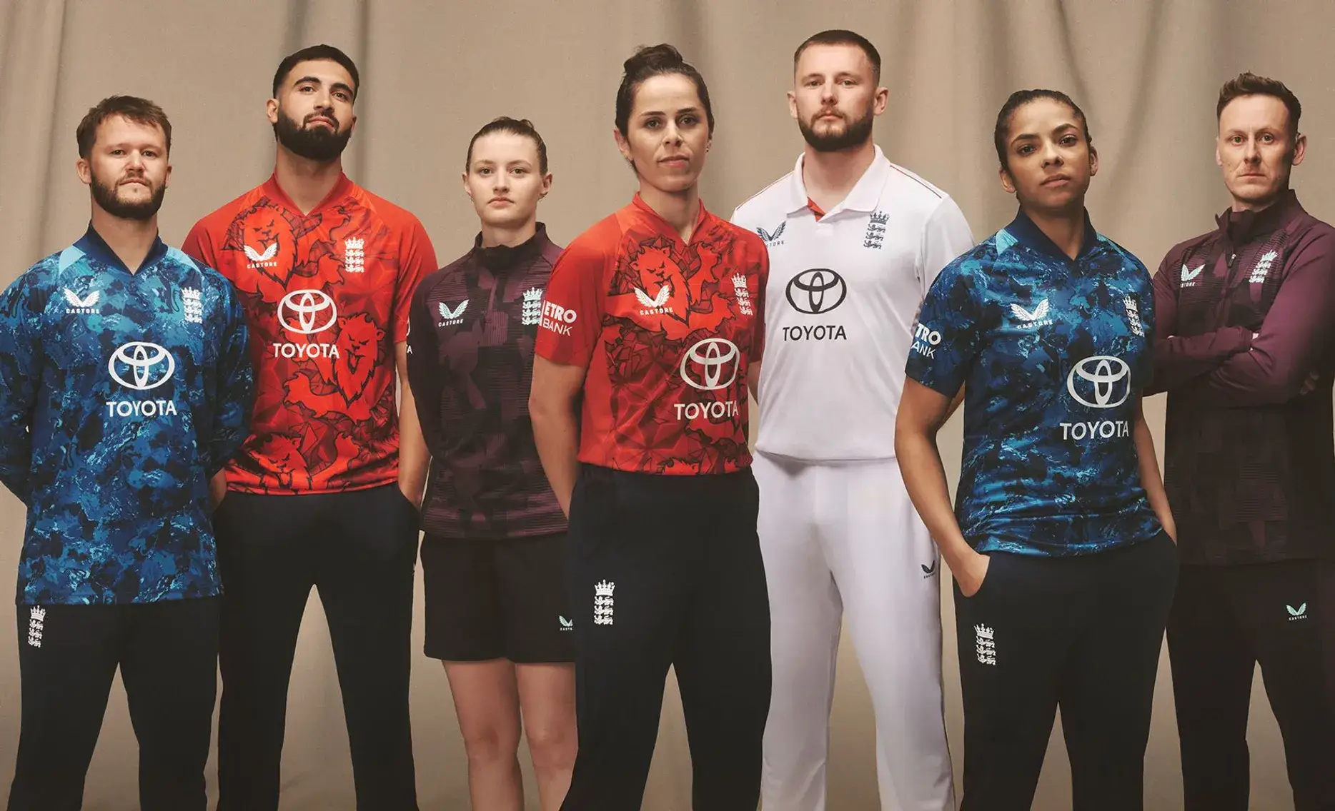 ECB and Castore Unveil New Cricket Kits for 2025 Season - Athlon Sports