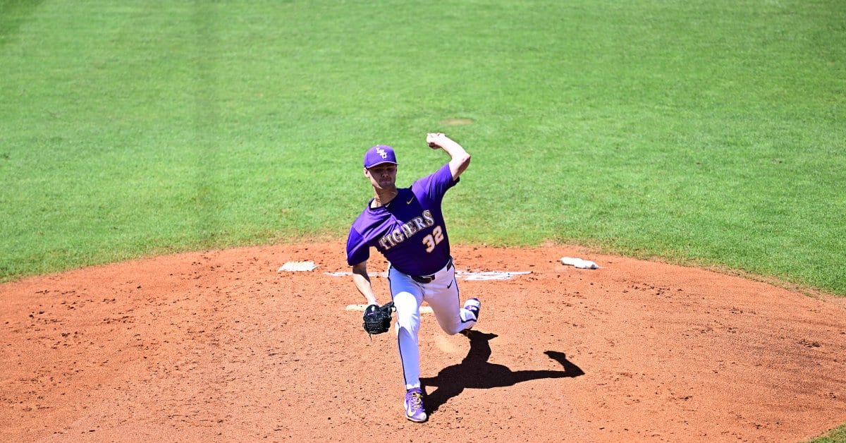LSU Pitcher Named Top College Prospect by MLB Pipeline - Athlon Sports