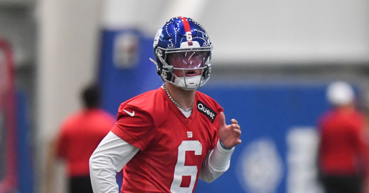 New York Giants Rookie QB Jaxson Dart Impresses at OTAs in Video Going Viral - Athlon Sports