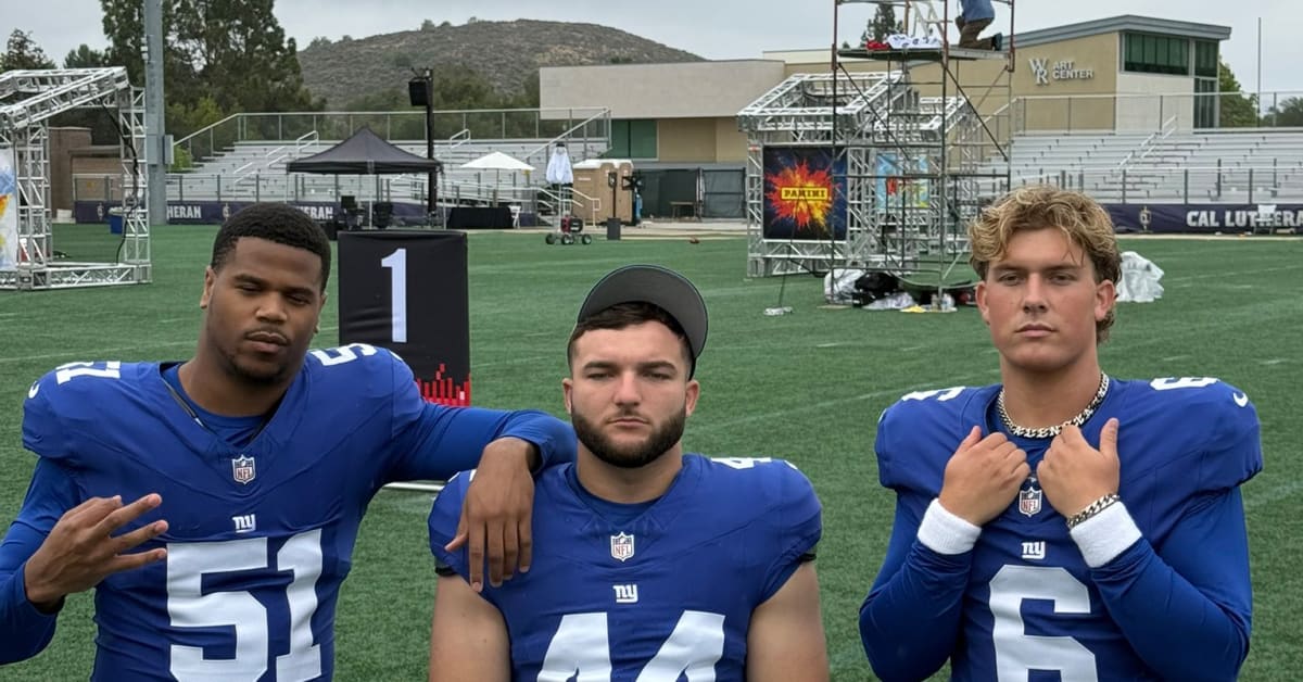 New York Giants Cam Skattebo Reveals Family Meaning Behind Jersey Number - Athlon Sports