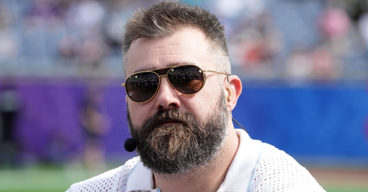 Jason Kelce Strips to Speedo in Million-Dollar Mission Viral Video ...