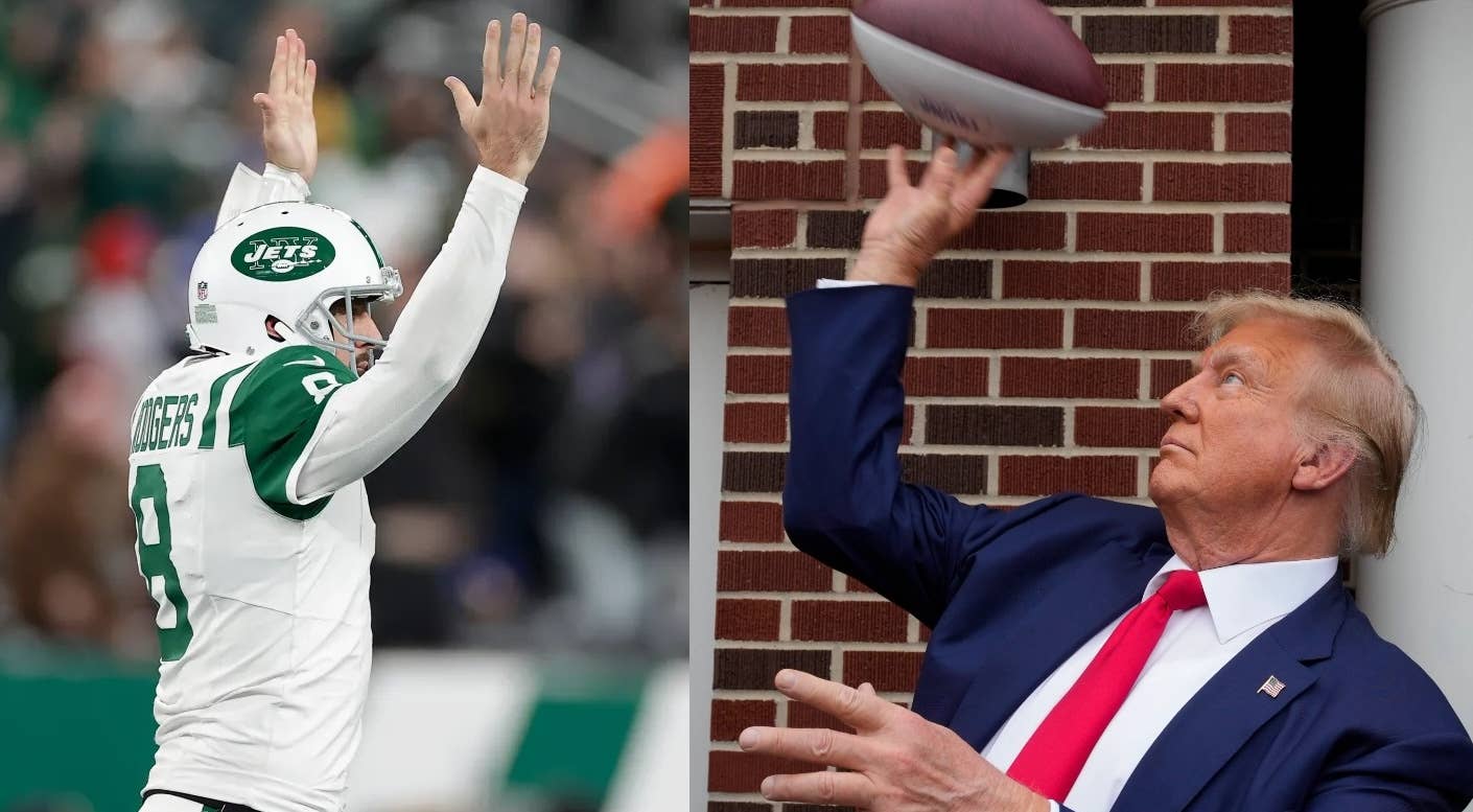 Donald Trump To Watch Aaron Rodgers In Person in Jets at Steelers ...