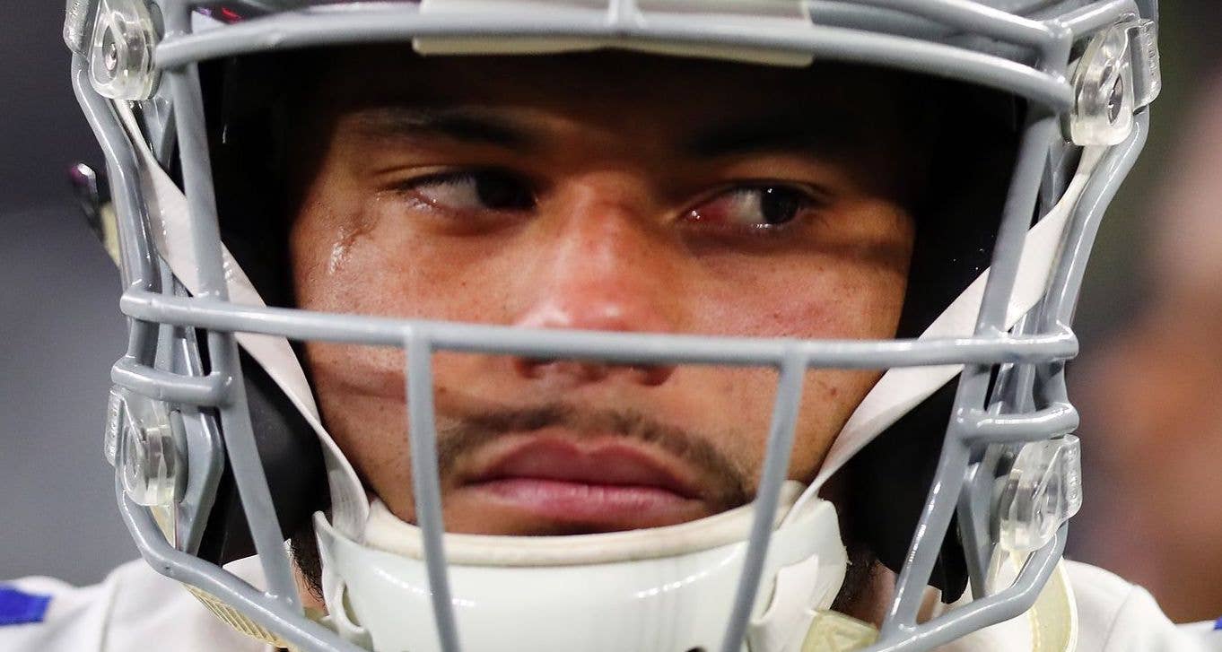Dallas Cowboys Fans Worry About 'Dak Prescott's DNA' As Interception ...