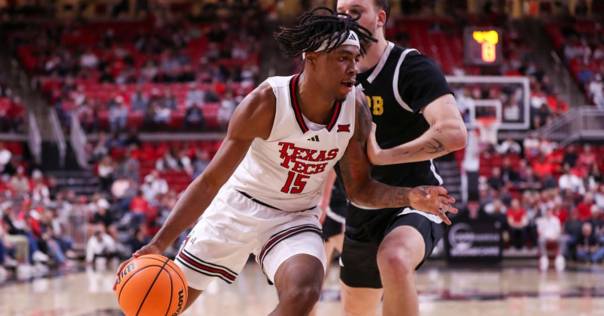 Texas Tech Red Raiders Sophomore Forward JT Toppin Sweeps Big 12 Weekly ...