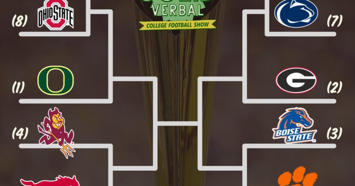 Solid Verbal Podcast Projects the 12-Team Playoff Bracket, And It Looks ...
