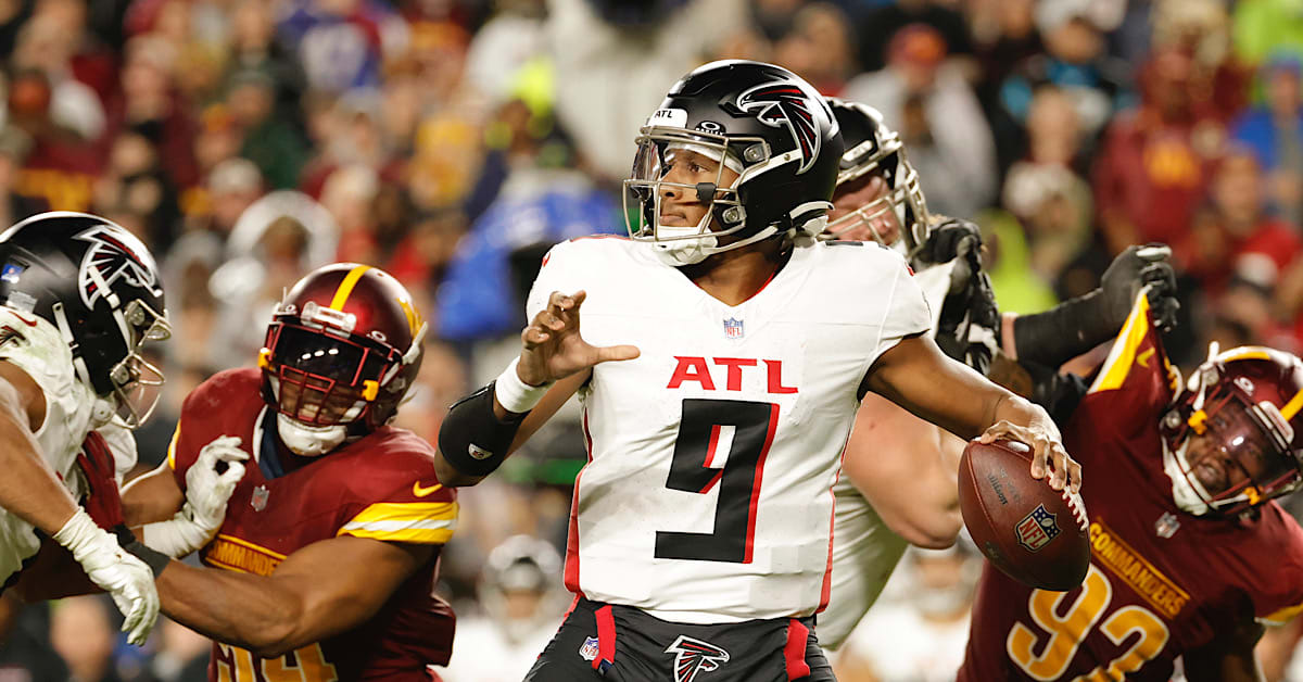 Michael Penix Jr. Has First Signature NFL Moment in Falcons' OT Loss to Commanders - Athlon Sports
