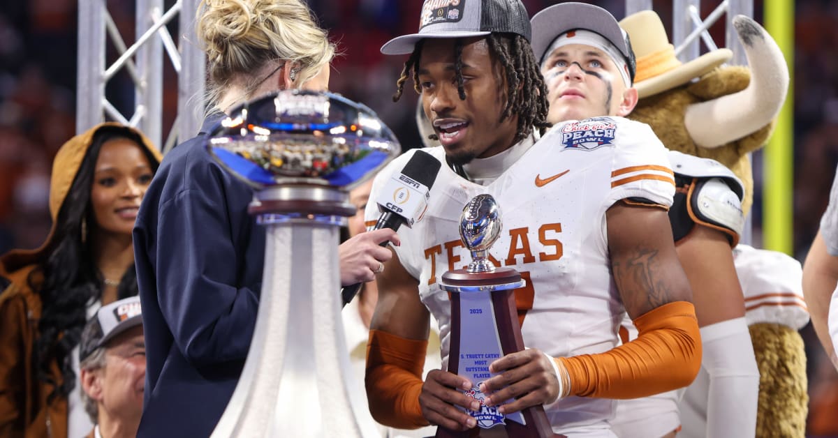 Where Texas Longhorns Players Land in Latest 2025 NFL Mock Draft ...