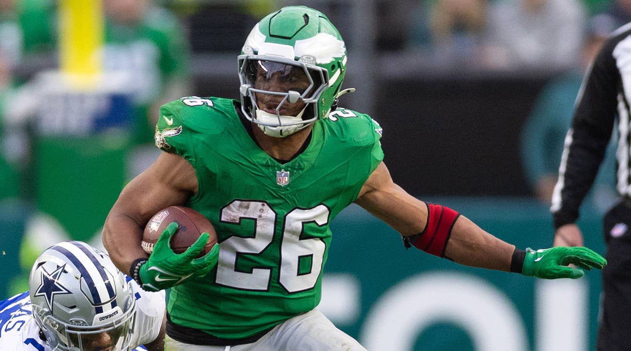 Saquon Barkley recalls 'Welcome to NFL moment' from Panthers Hall-of ...