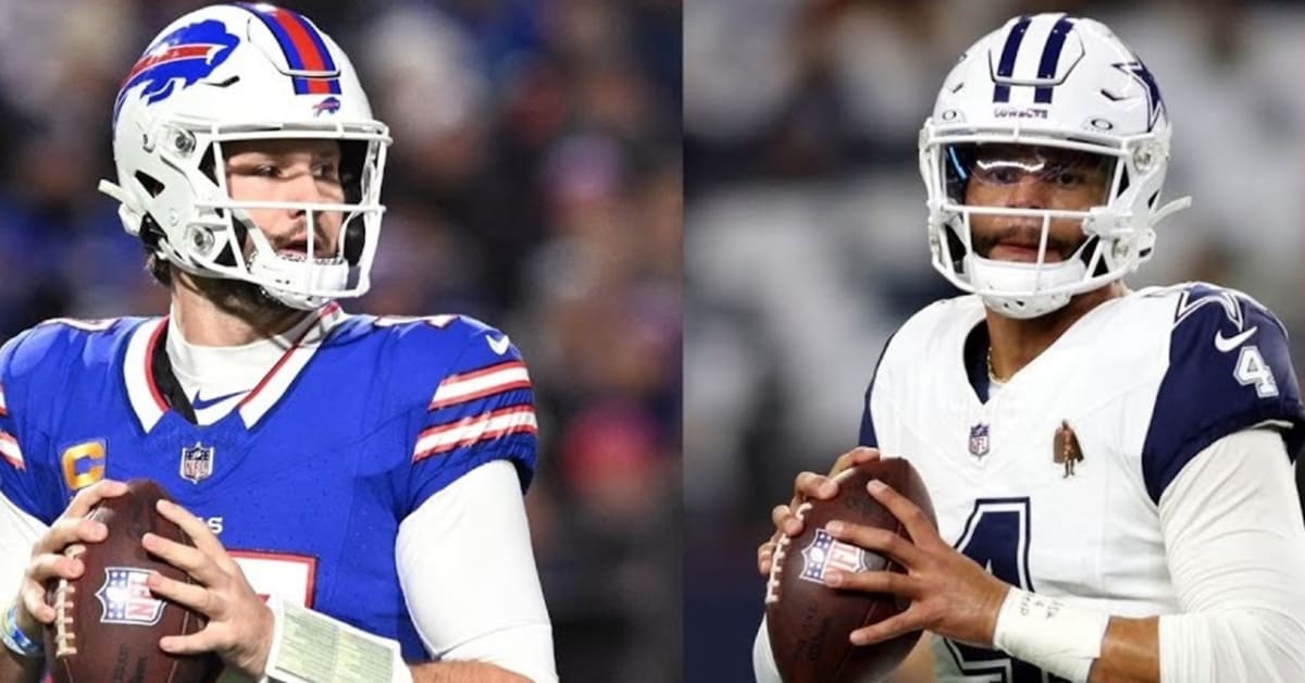 Dallas Cowboys Dak Prescott vs. Josh Allen Could Mean New Highest-Ever Contract with Buffalo ...