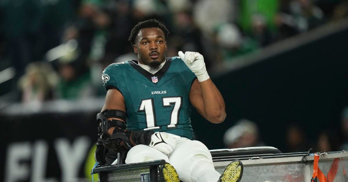 Philadelphia Eagles Nakobe Dean’s Unique Ballet Rehab Signals Good News ...