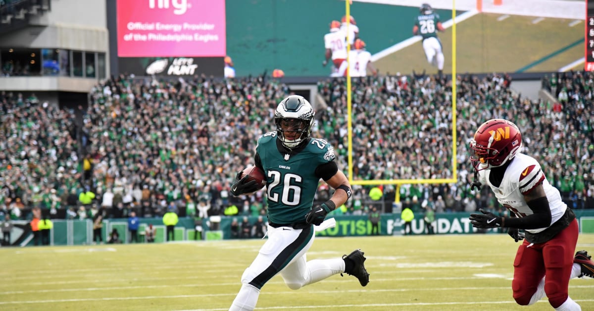 Philadlephia Eagles Dominate NFC Championship First Half with Saquon Barkley and Jalen Hurts ...