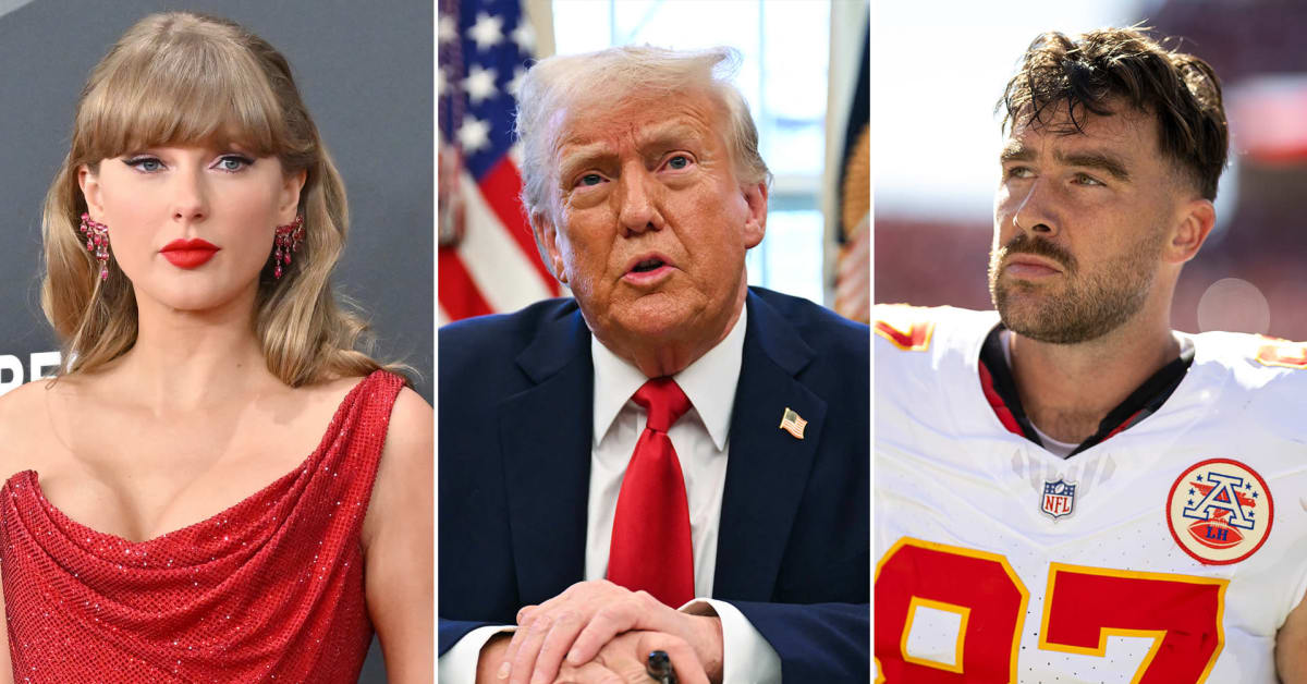 Taylor Swift vs. Donald Trump Exposes ‘Heartbreak’ for Travis Kelce at Super Bowl LIX - Athlon ...