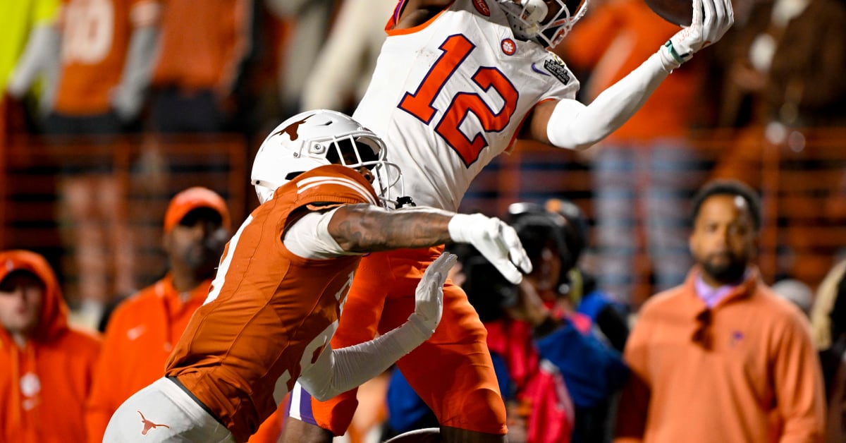 Clemson Freshman Bryant Wesco Lands on PFF’s Top 10 WRs List as Tigers ...