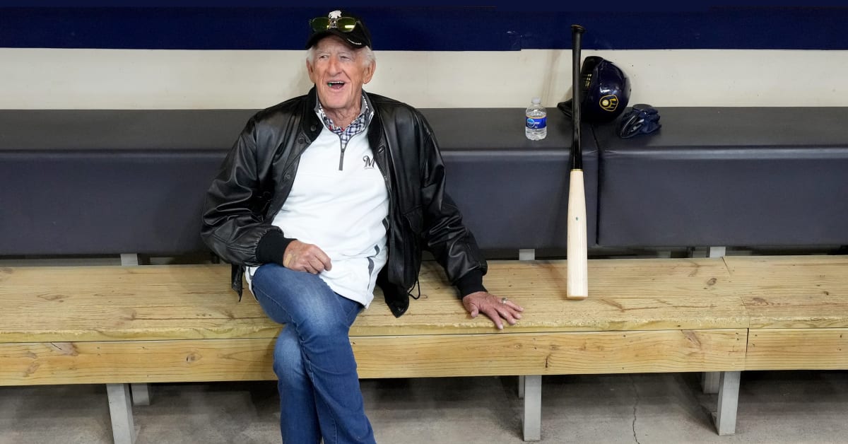 Christian Yelich, Lane Grindle Give Perfect Tributes to Bob Uecker on ...
