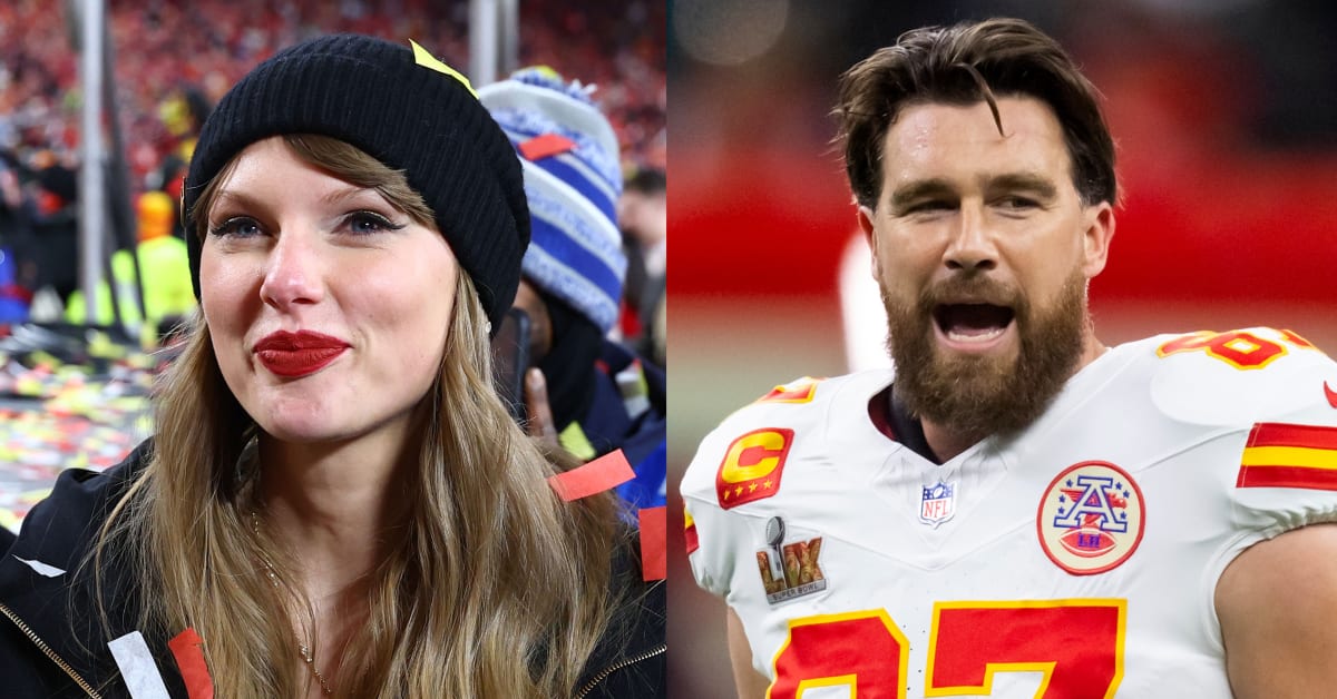 Kansas City Chiefs' Travis Kelce Laughs At Being Taylor Swift's 'Plus ...