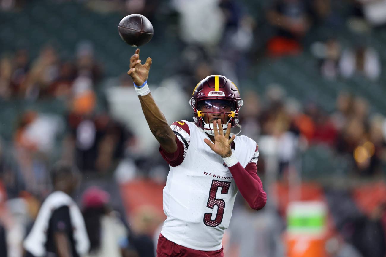 Jayden Daniels, Washington Commanders Leaving New York Giants Behind in ...