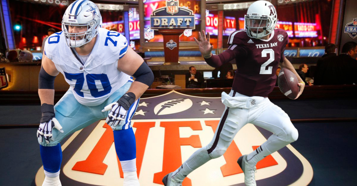 Dallas Cowboys' Zack Martin Coyly References Johnny Manziel in Infamous ...