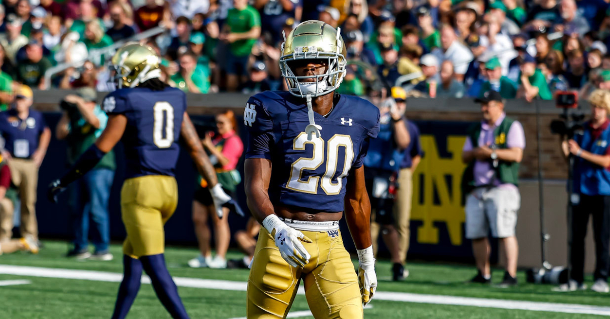 2025 NFL Draft Scouting Report: Notre Dame CB Benjamin Morrison ...