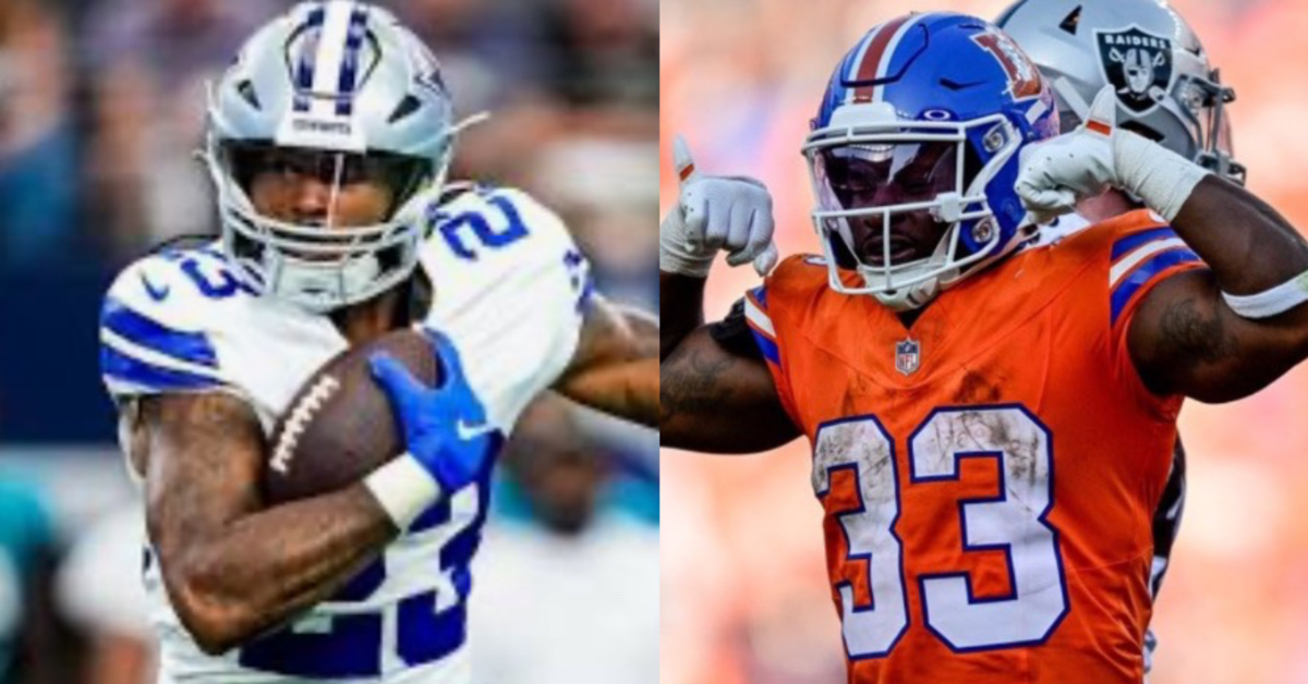 Dallas Cowboys' Javonte Williams Signing Means End Of Rico Dowdle ...