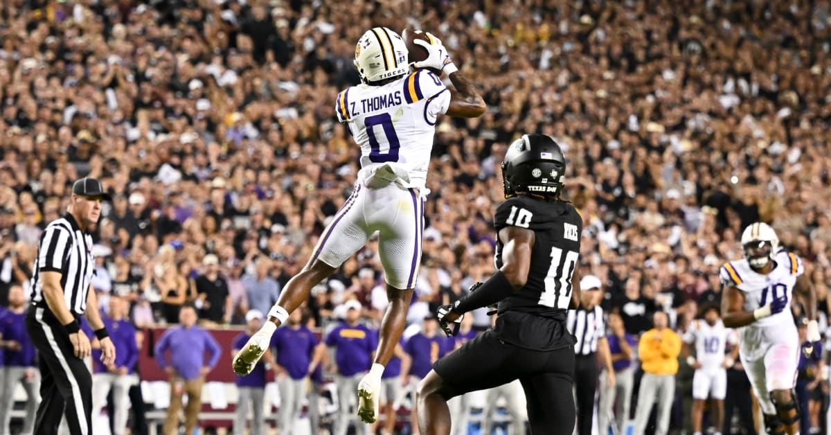 Zavion Thomas has complete confidence in his quarterback - Athlon Sports