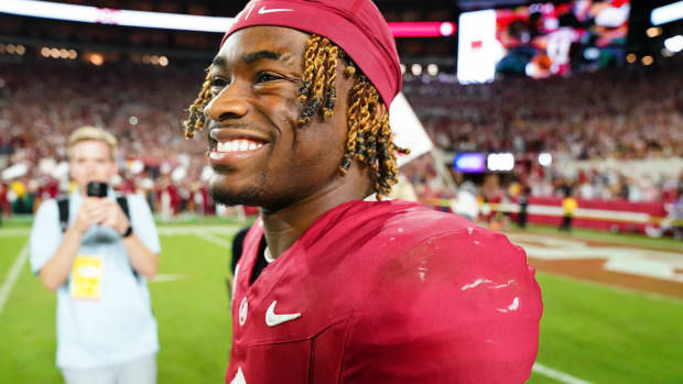 Jalen Milroe Raiders - Athlon Sports