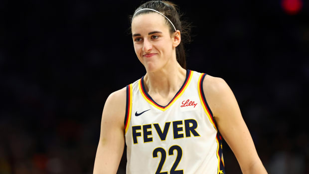 ESPN Leaves Caitlin Clark in Disbelief During NBA Playoffs Game - Athlon Sports