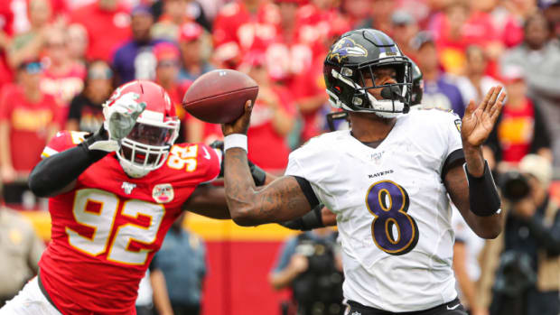 Chiefs vs. Ravens: MVP Lamar Jackson Looks 'Electric' in Week 1 Prep ...