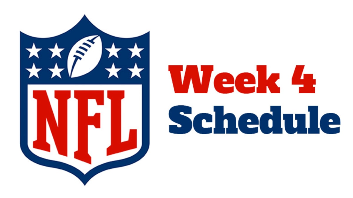 NFL Week 4 Schedule 2022 Athlon Sports
