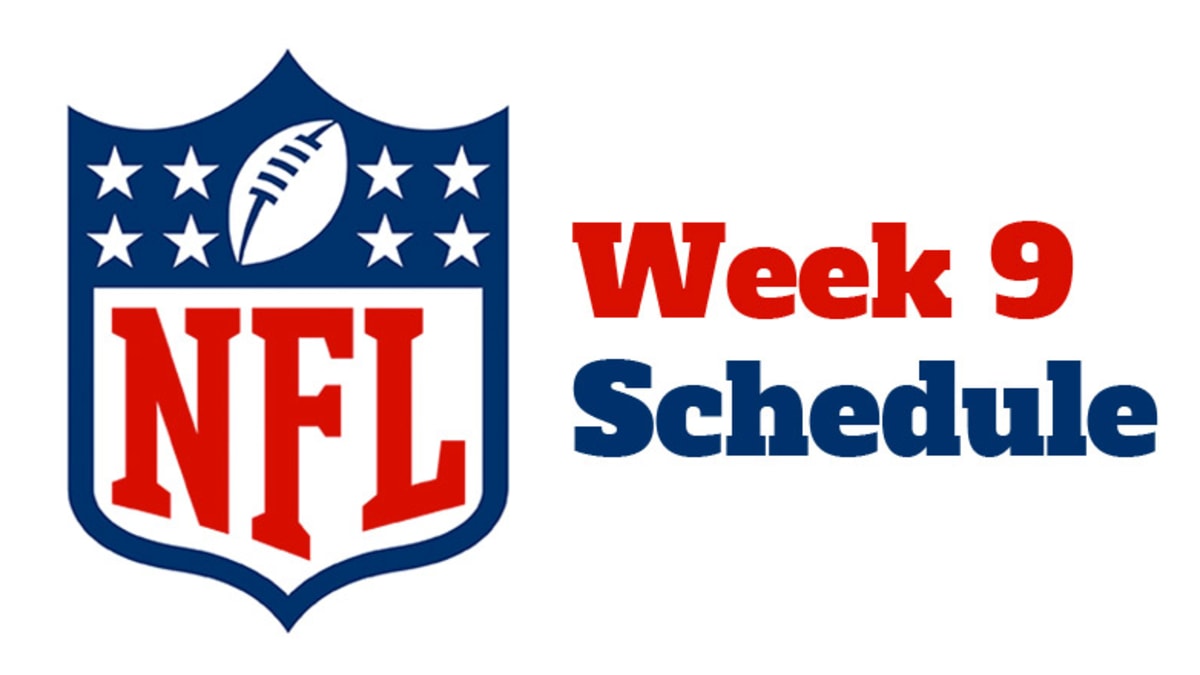 Week 9 nfl schedule store